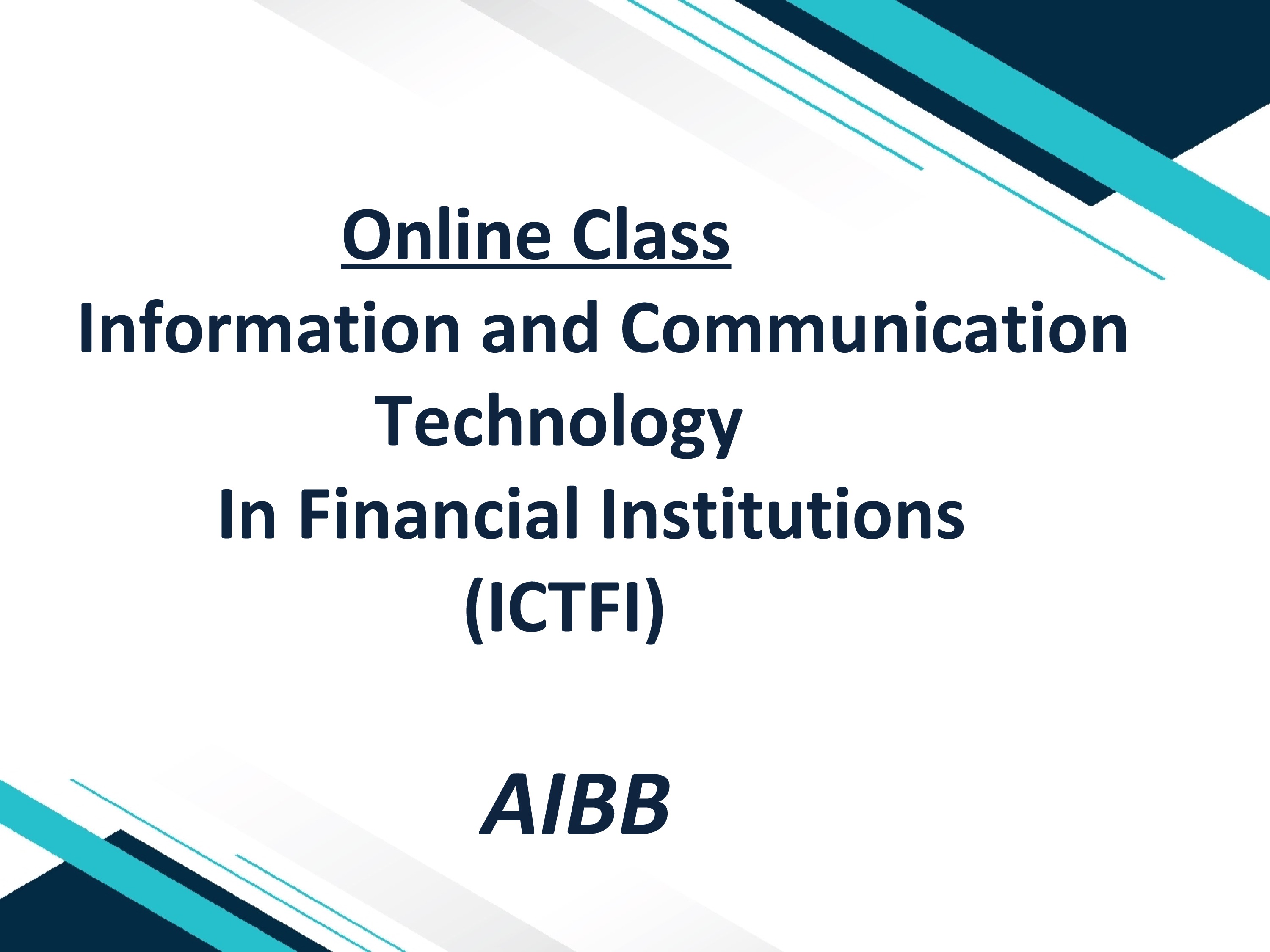 Online Courses | IBB